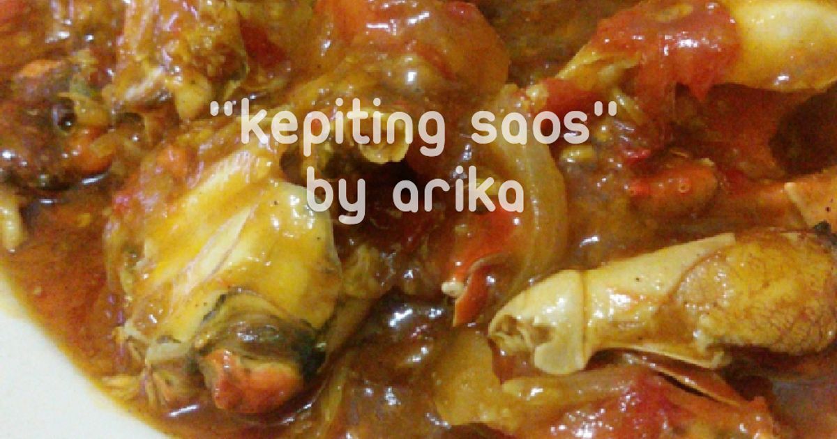Resep Kepiting Saos oleh Arika - Cookpad