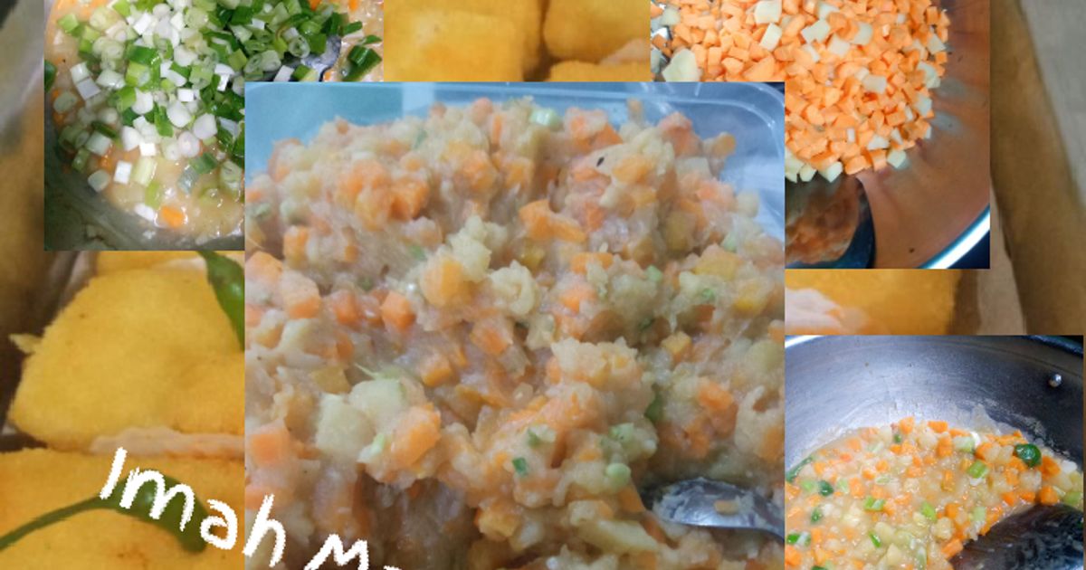 Resep risol isi kentang wortel 500gr/1000 rumahan enak dan mudah - Cookpad