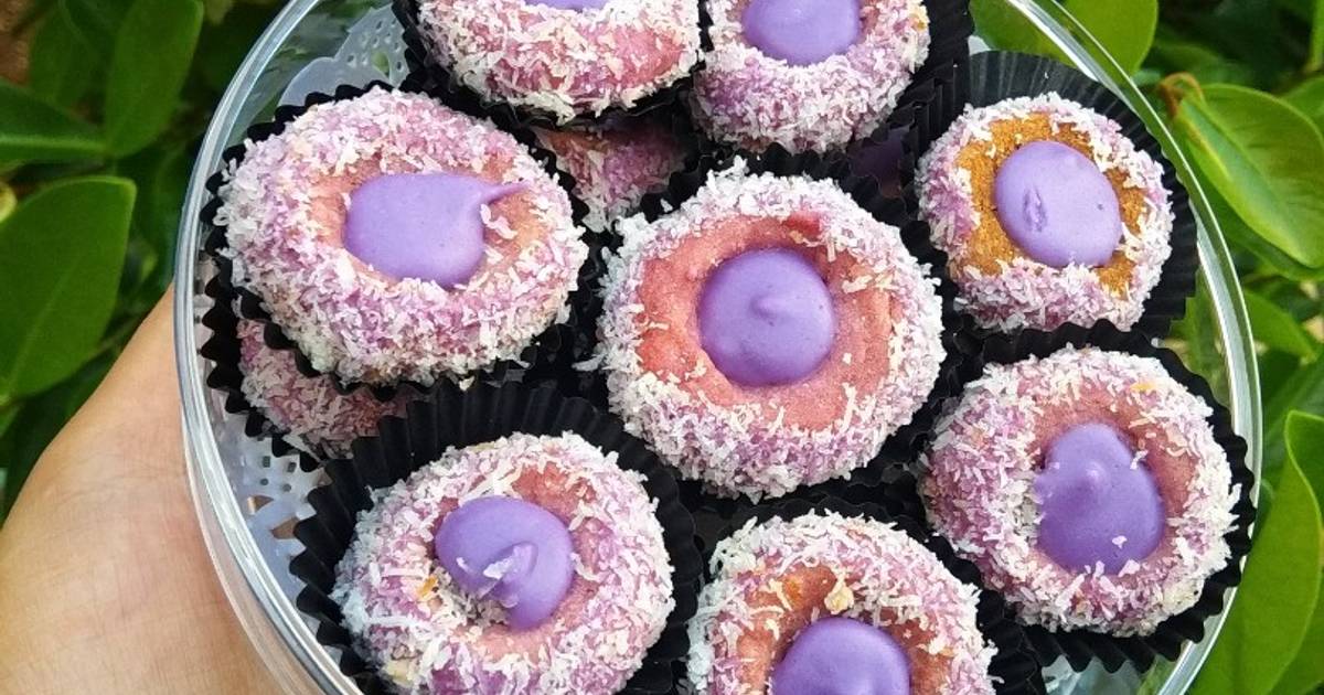 Resep Taro coconut cookies oleh yunita pramesty - Cookpad