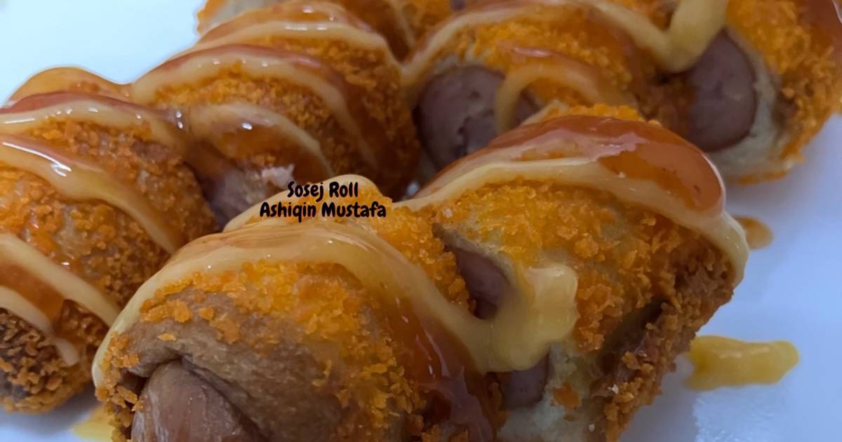 Resipi (Appetizer) Sosej Gulung oleh A'shiqin Mustafa - Cookpad