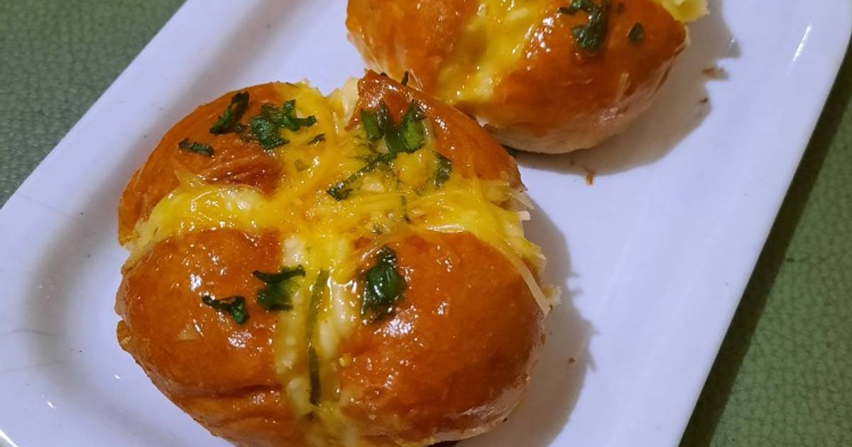 Resep Simple Korean garlic Bread (simple ala anak Kos) low budget 😆 ...
