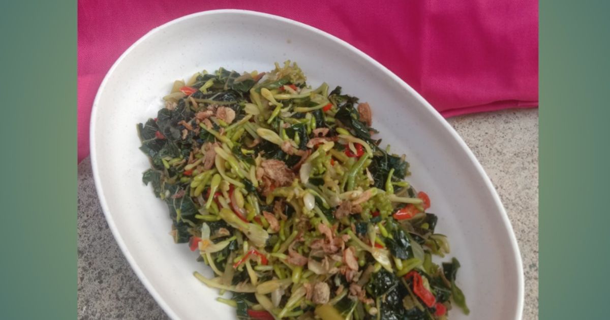 Resep Oseng Bunga Dan Daun Pepaya oleh Elariesta Wahid - Cookpad