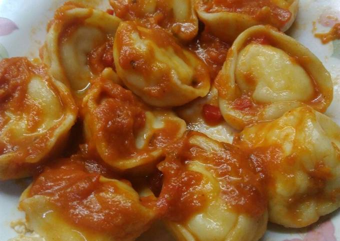 Capelettini de ricotta y pollo masa casera y económica🍝 Receta de ...