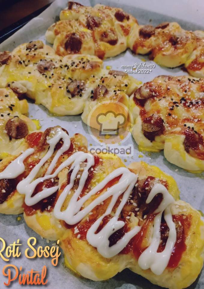 Resipi Roti Sosej Pintal Tanpa Telur oleh mamy_kitchen89 - Cookpad