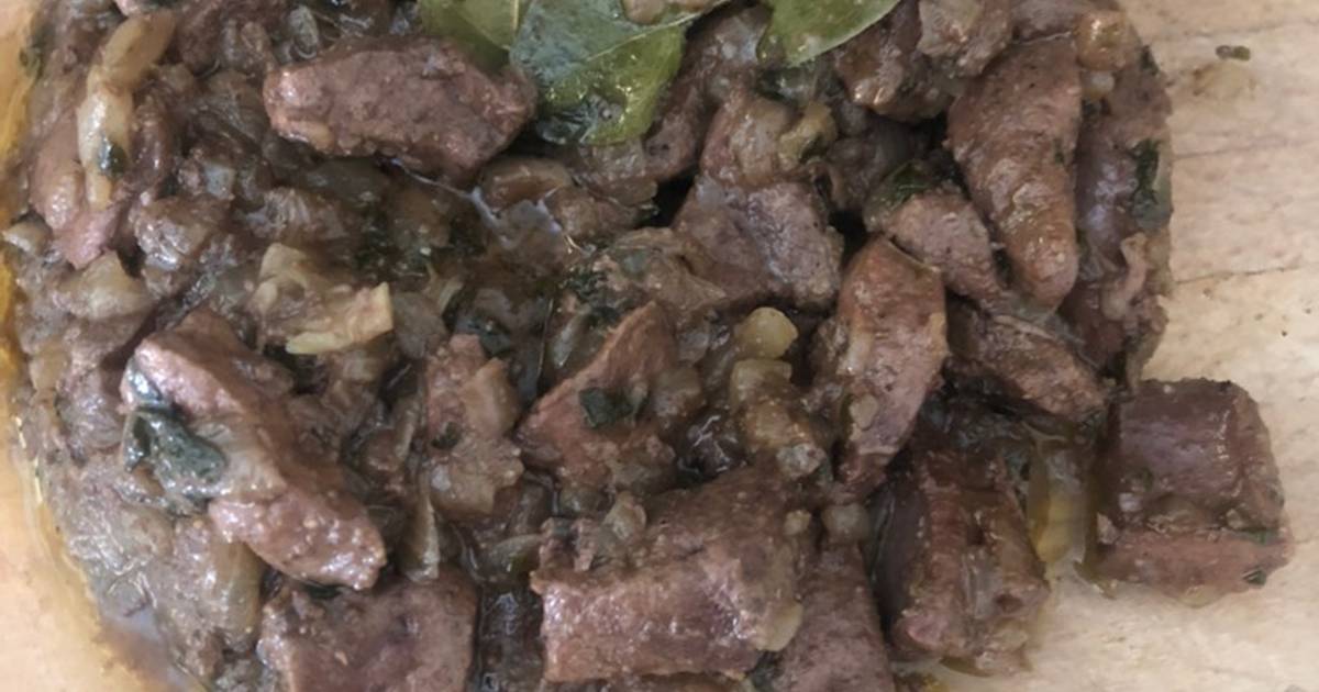 Hígados perú - 17 recetas caseras- Cookpad