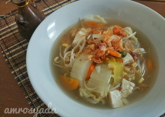 Resep Diet Diary #1; Sop sayuran (Vegetable Soup) oleh Amrina Rosyada ...