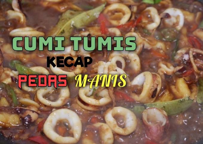 Resep Cumi Tumis Kecap Pedas Manis oleh HSW Kitchen - Cookpad