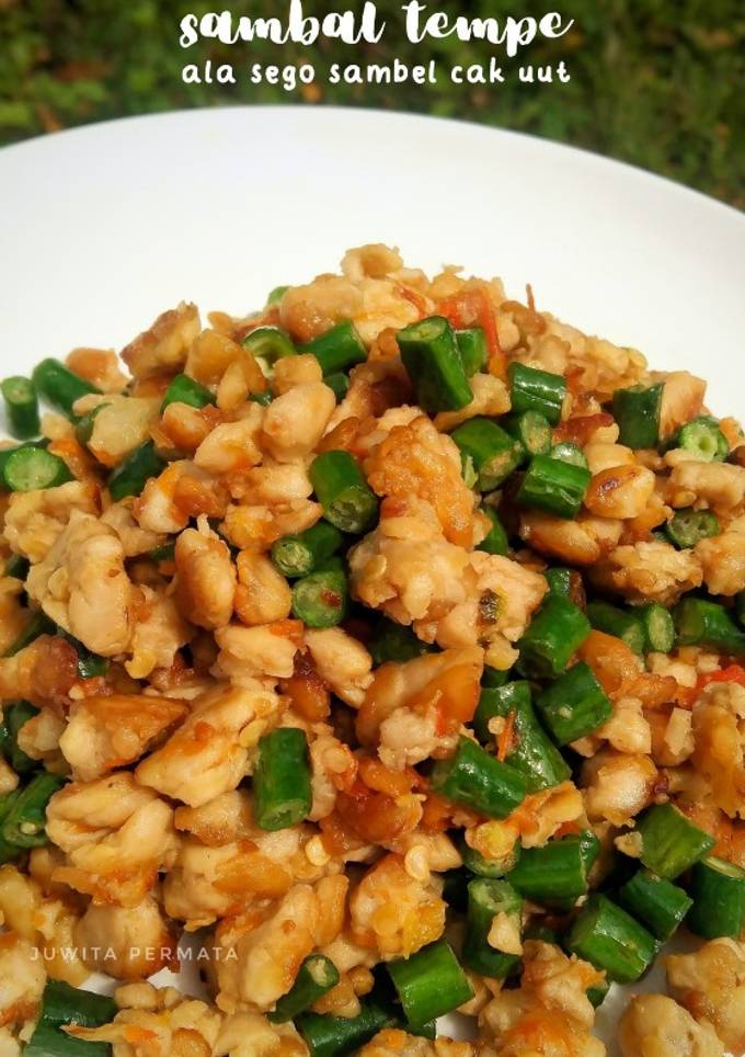Resep Sambal Tempe ala Sego Sambel Cak Uut oleh Juwita permata sari ...