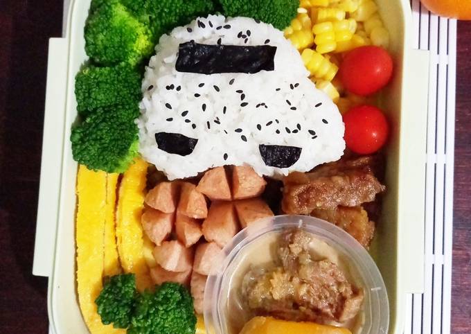 Resep Nasi Bento Simple oleh Erlina - Cookpad
