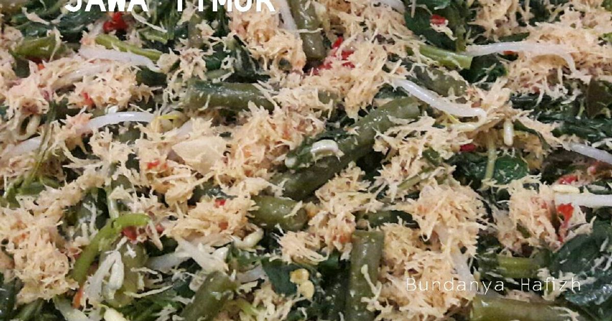 Resep Urap Urap Khas Jawa Timur oleh Galuh Ajeng Anggraeni - Cookpad