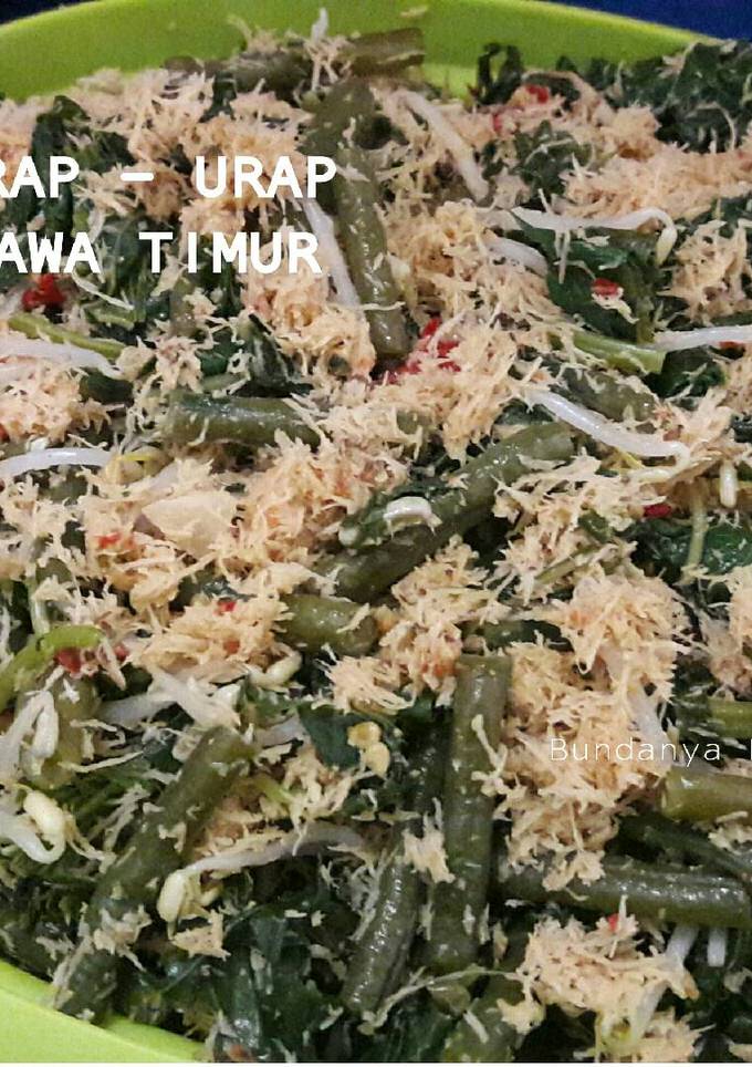 Resep Urap-urap khas jawa timur oleh Galuh Ajeng Anggraeni - Cookpad