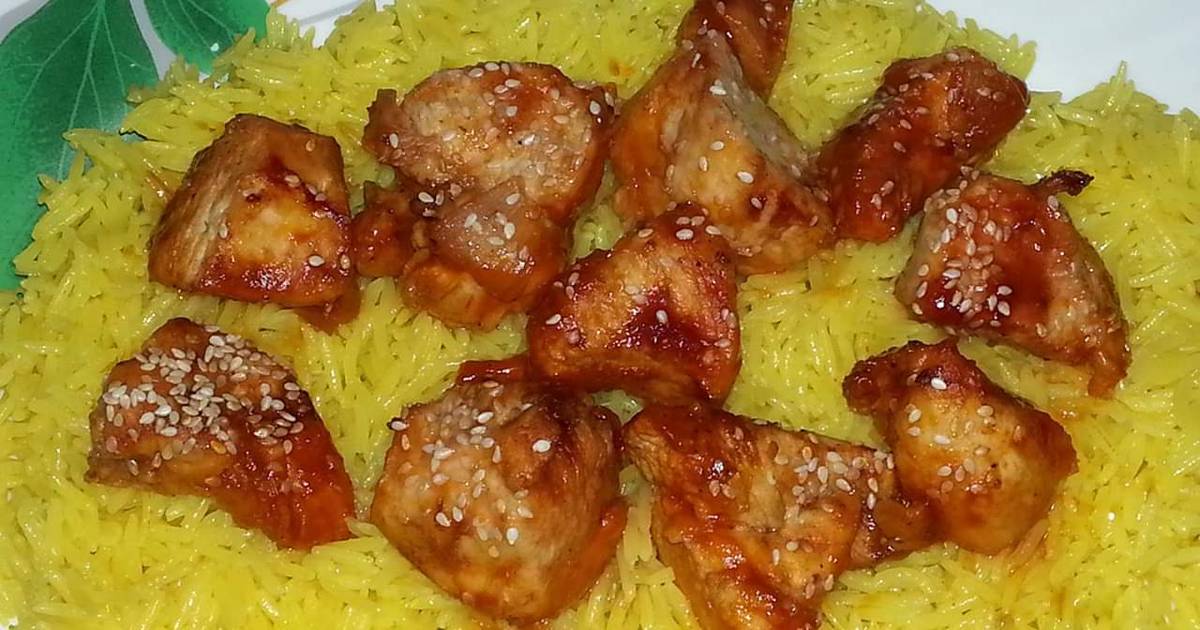 طريقة عمل دجاج بالسمسم على اصولها بطريقة سهلة وسريعة من Om Ziad Amer - كوكباد