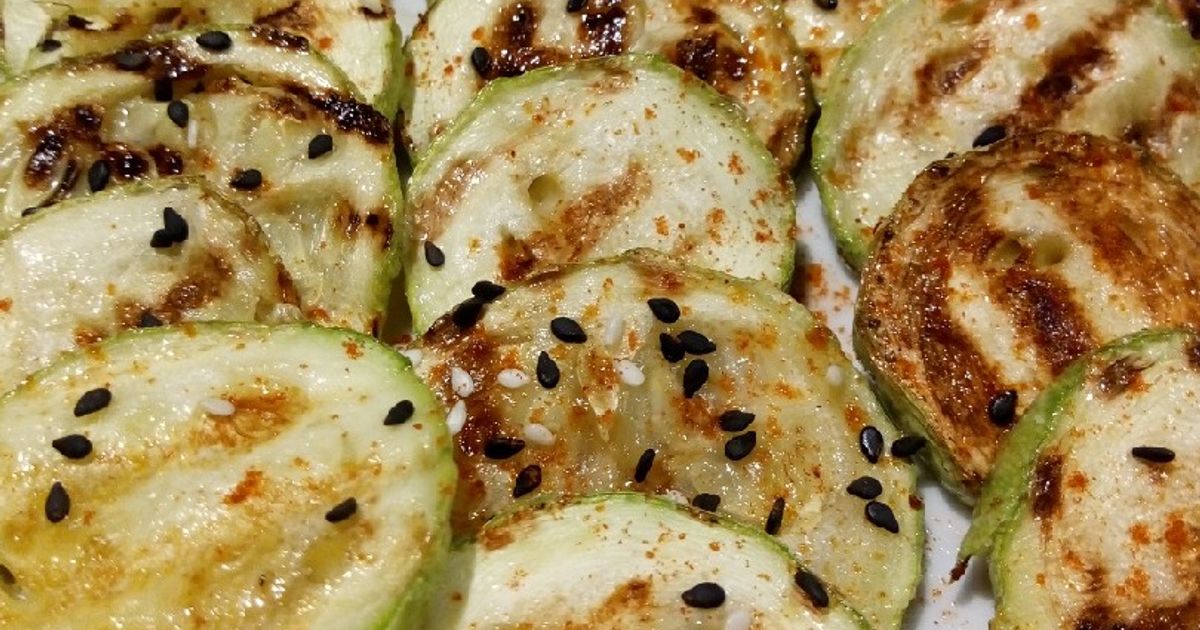 Zucchini Grillados Con Oliva Receta de Sheila D'Alessandro