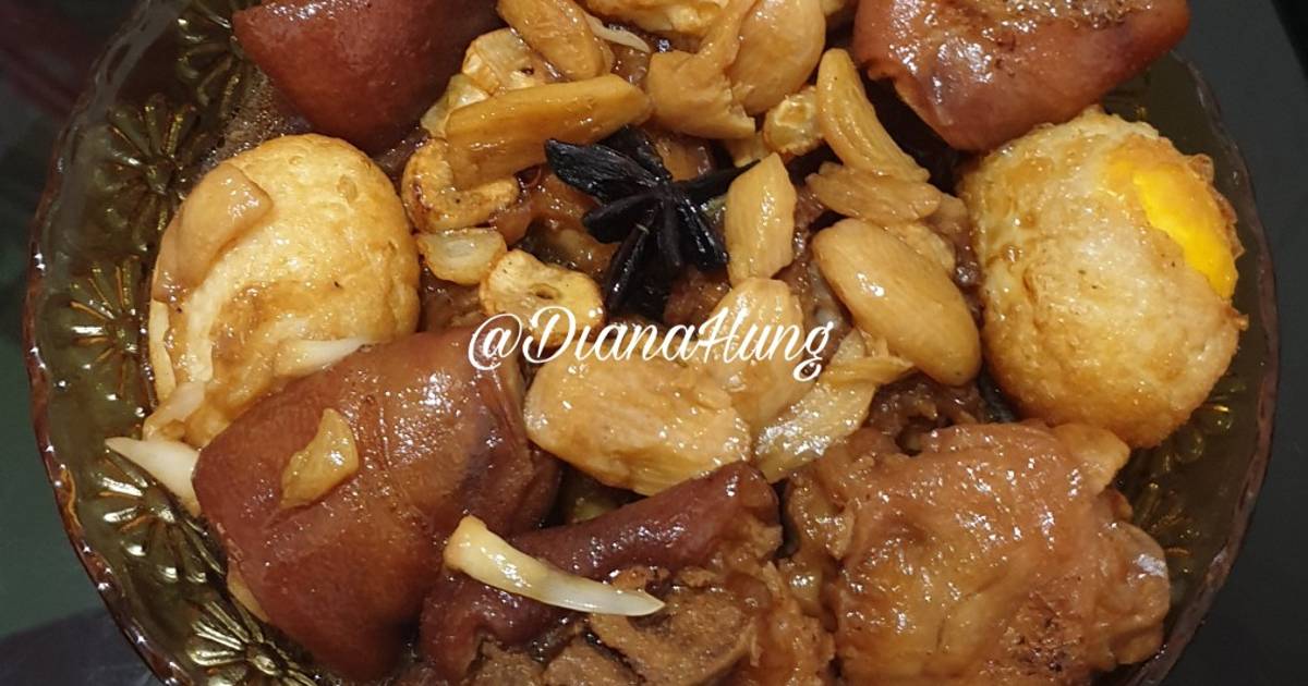 Resep Kaki babi/cukiok oleh DiyanaHung - Cookpad