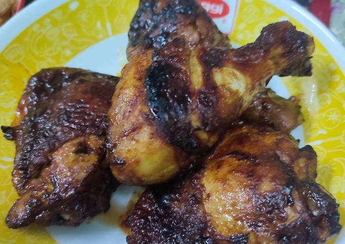 Resipi Ayam Bakar Mayonis oleh Wani Razak - Cookpad