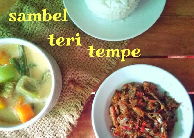 Resep Sambel Teri Tempe oleh Yuni Kurniasih, - Cookpad