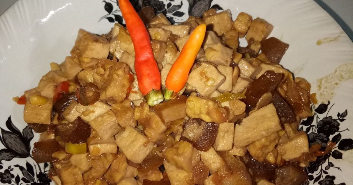 Resep Tahu Cecek Tempe Kecap Manis oleh SOcha - Cookpad