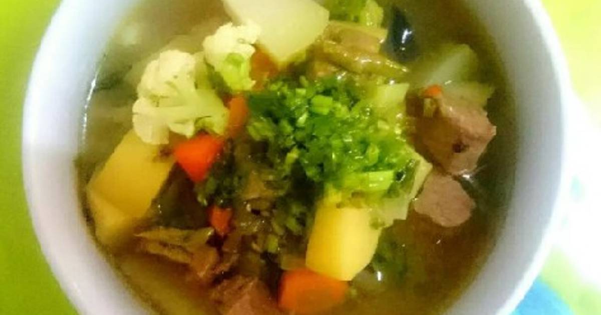 363 resep sayur sop daging pakai pala enak dan mudah - Cookpad