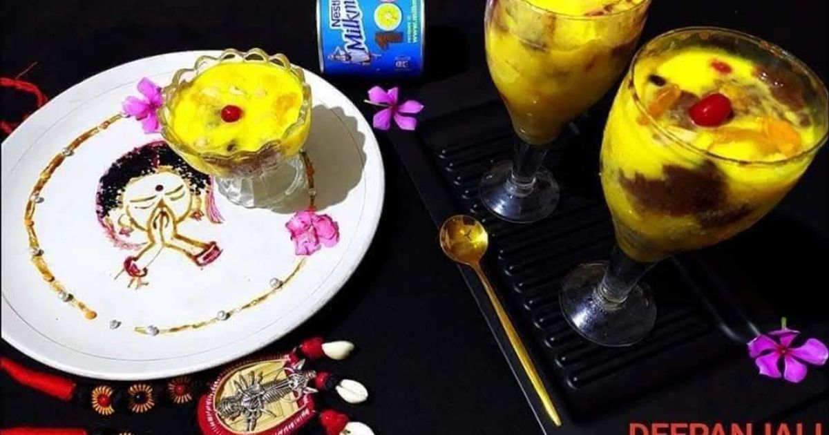 Mango Trifle Pudding Recipe by Deepanjali Das - Cookpad