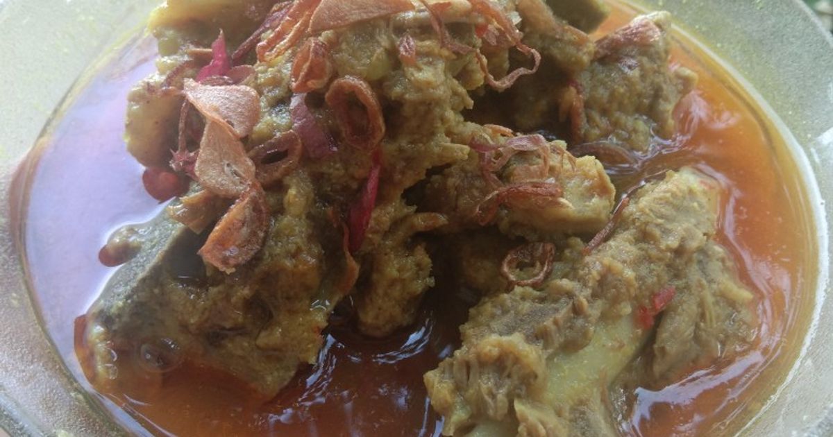 Resep Gulai Balungan Sapi Tanpa Santan oleh Widjie Astuti - Cookpad