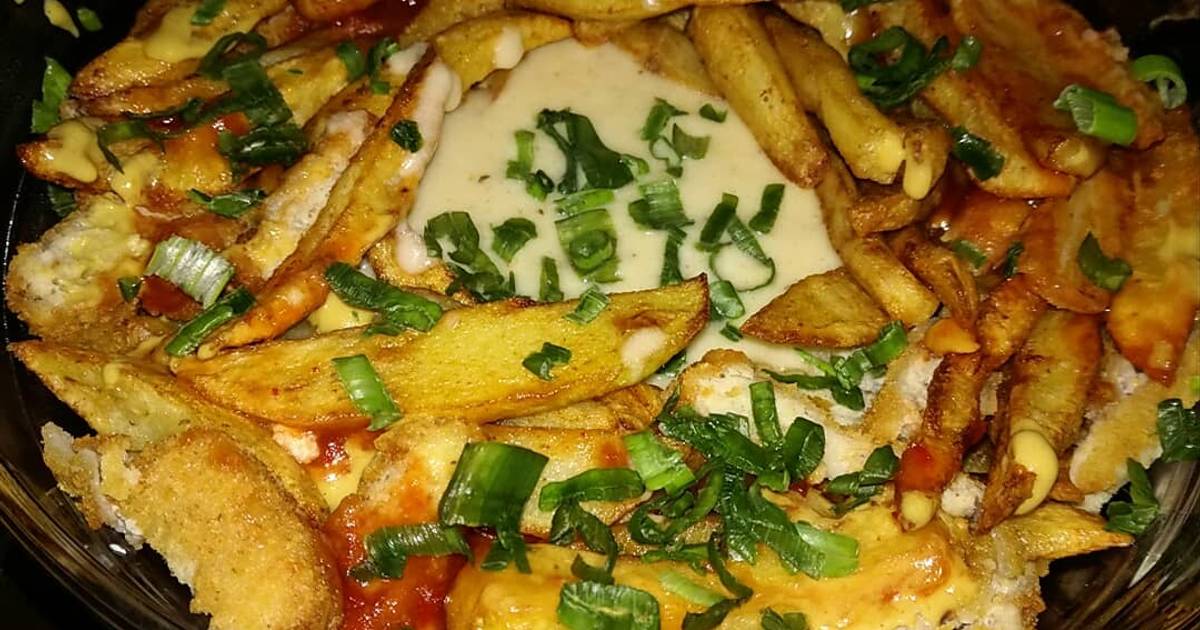 Lava Fries 🍟 Recipe by Mahnoor - Cookpad
