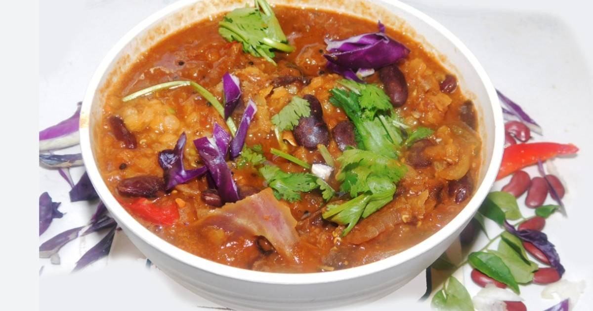 Colorful masoor dhal multi veg koottu Recipe by Lakshmi Sridharan Ph D ...