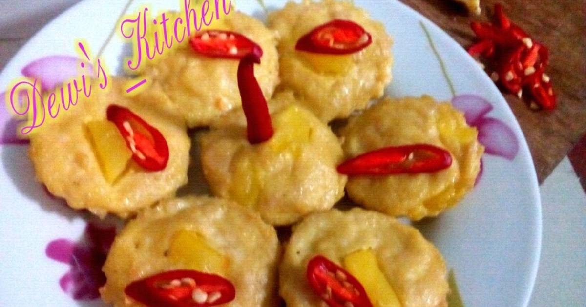 Resep Perkedel tahu kentang panggang "tanpa minyak" oleh Dewi "Mama ...