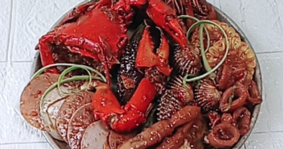 Resep seafood tumpah rumahan enak dan mudah - Cookpad