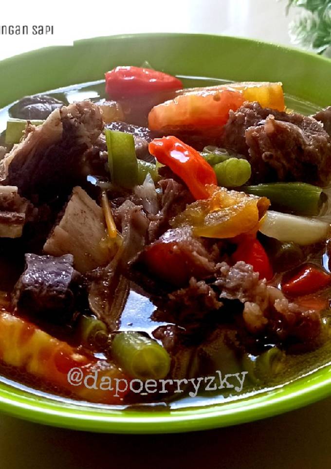 Resep Asem Asem Balungan Sapi oleh @dapoerRyzky - Cookpad