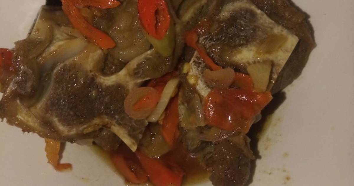 5 resep oseng tulang iga pedas enak dan mudah - Cookpad