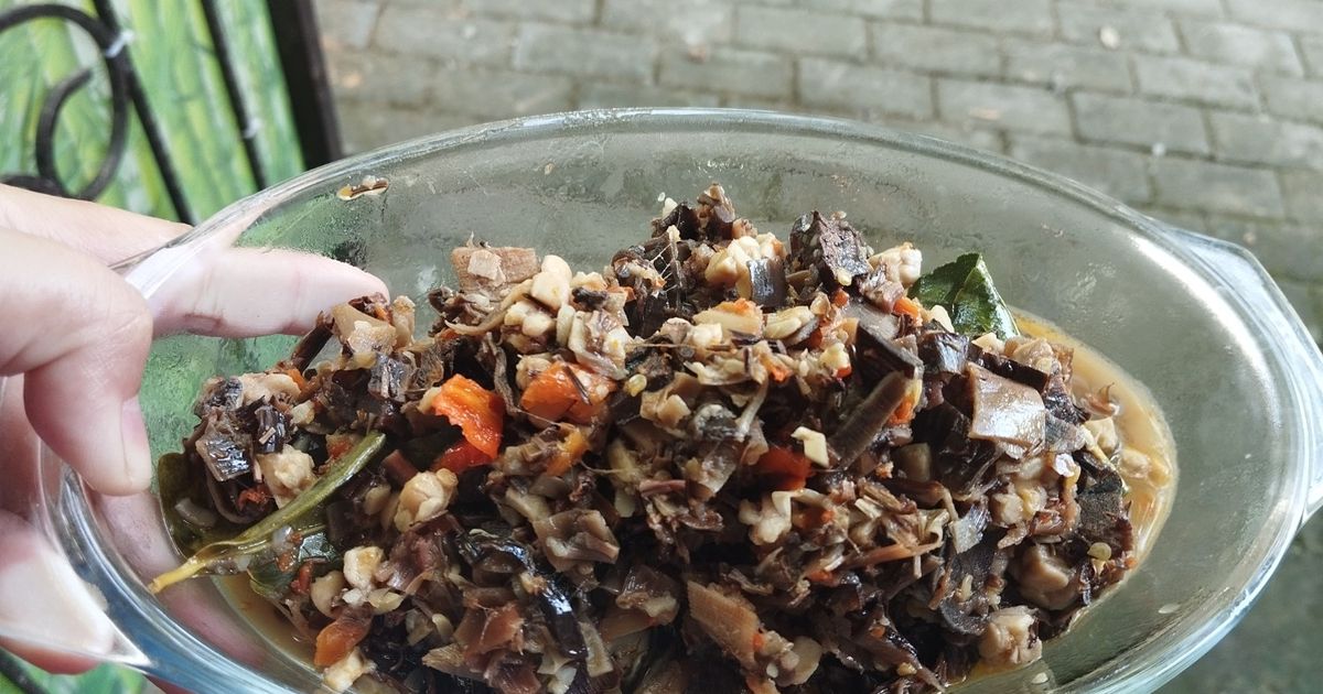 Resep Oseng Ontel Atau Oseng Jantung Pisang Pedas oleh Ibu'e Dex Aby ...