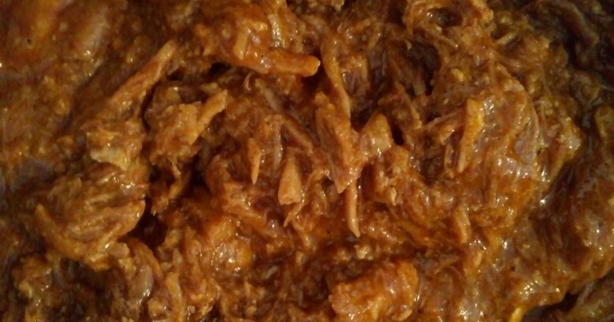 Carne con chile colorado Receta de Miriam EM- Cookpad