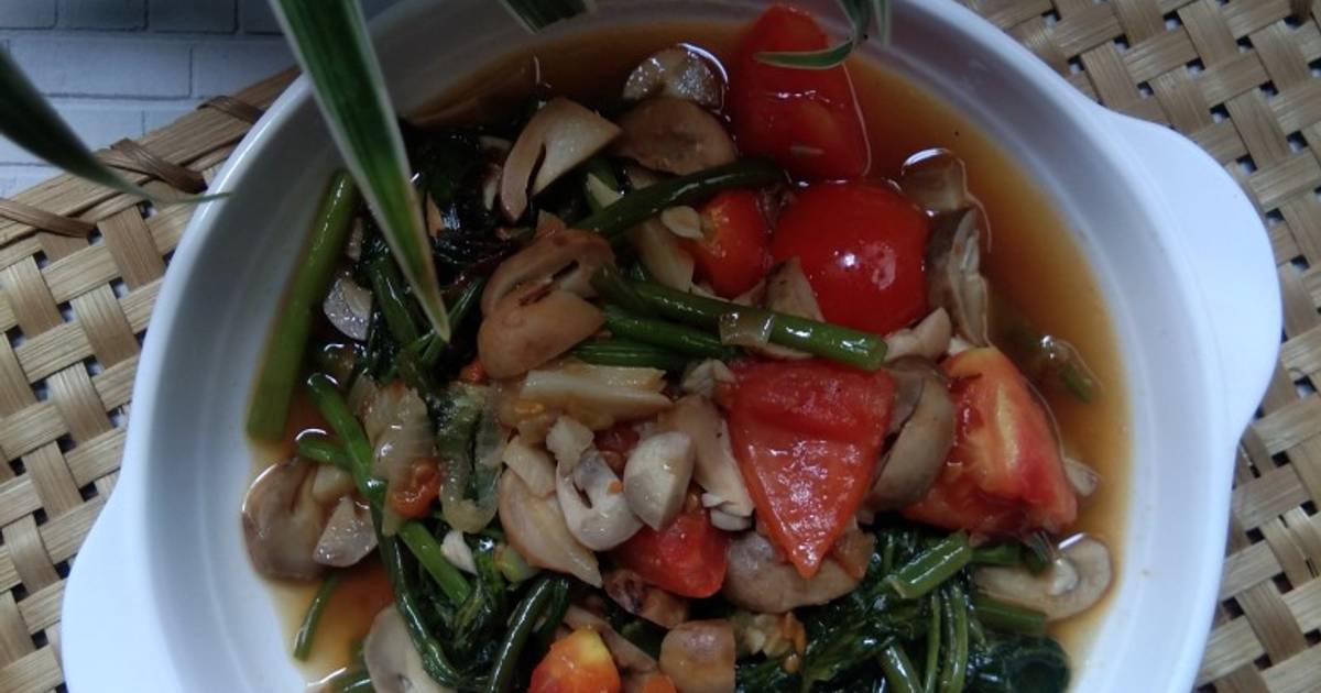 26 resep tumis jamur merang dengan kangkung enak dan mudah - Cookpad