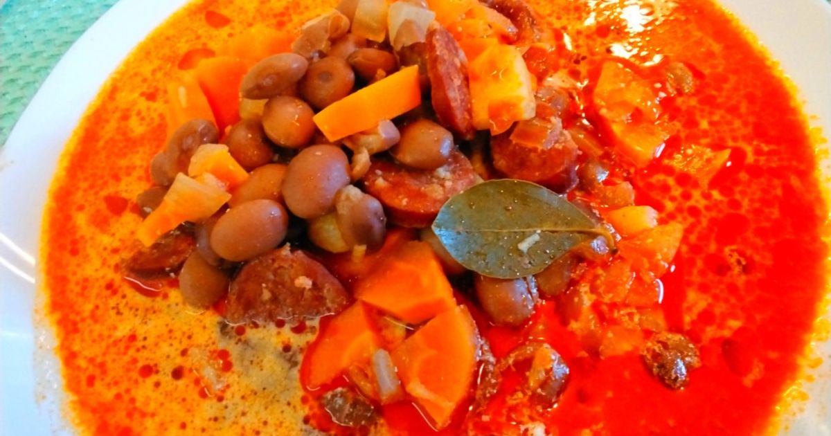 Kolbászos Bableves | Éva Furó receptje - Cookpad receptek