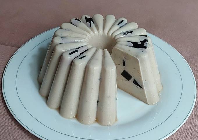 Resep Puding Moccachino Cincau oleh Farah Deba - Cookpad