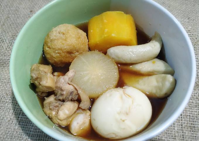 Resep Oden oleh Mogure - Cookpad