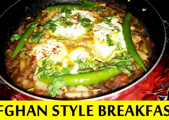 Afghan Style Egg Recipe (Breakfast) Recipe by selfiesamayal - Cookpad