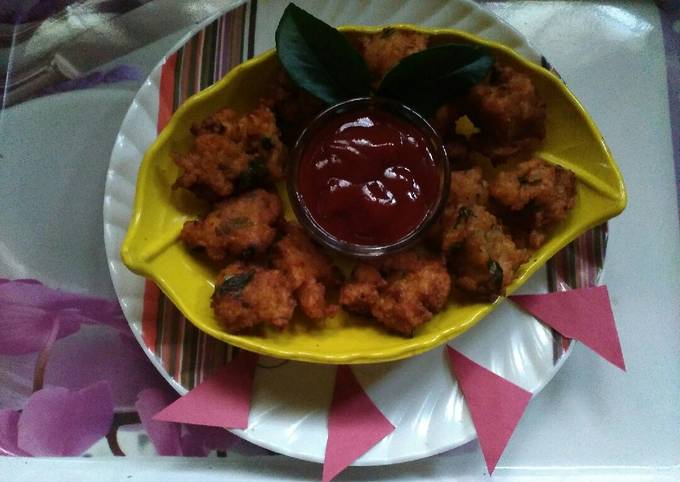 Rice pakora Recipe by Meera Ki Rasoi - Cookpad