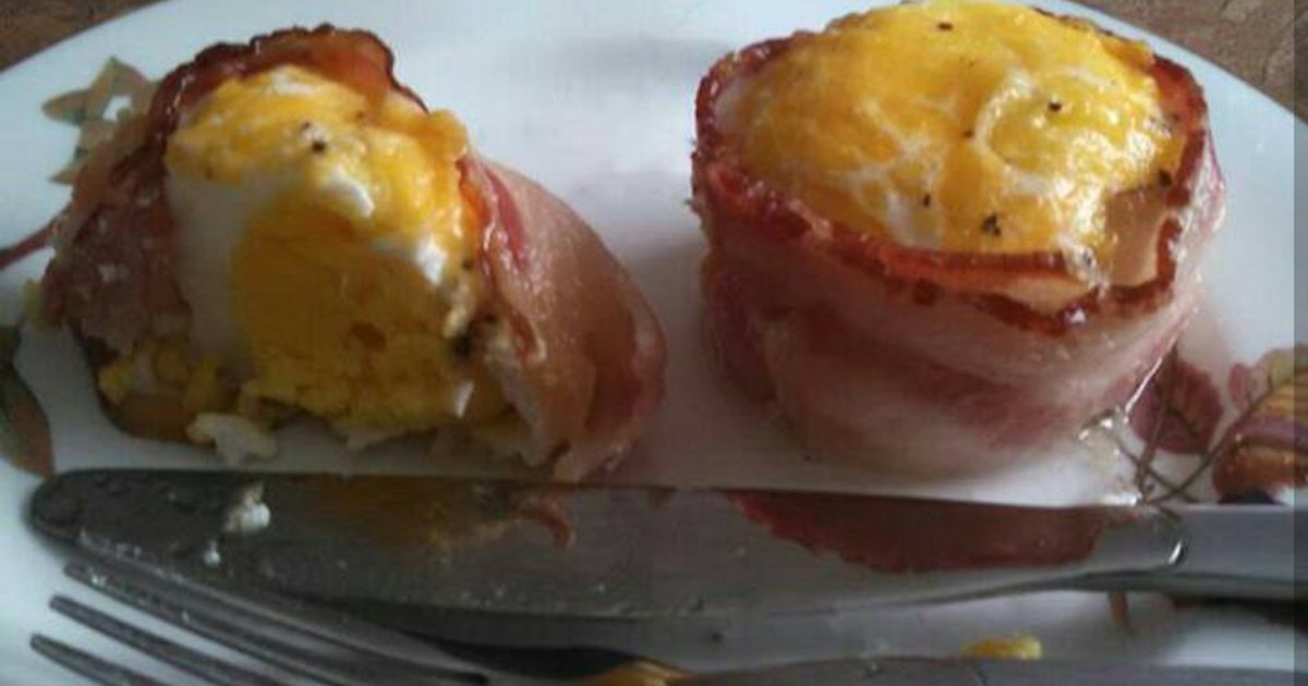 Bacon Wrapped Egg Muffins Recipe By Paige Advocate Ross
