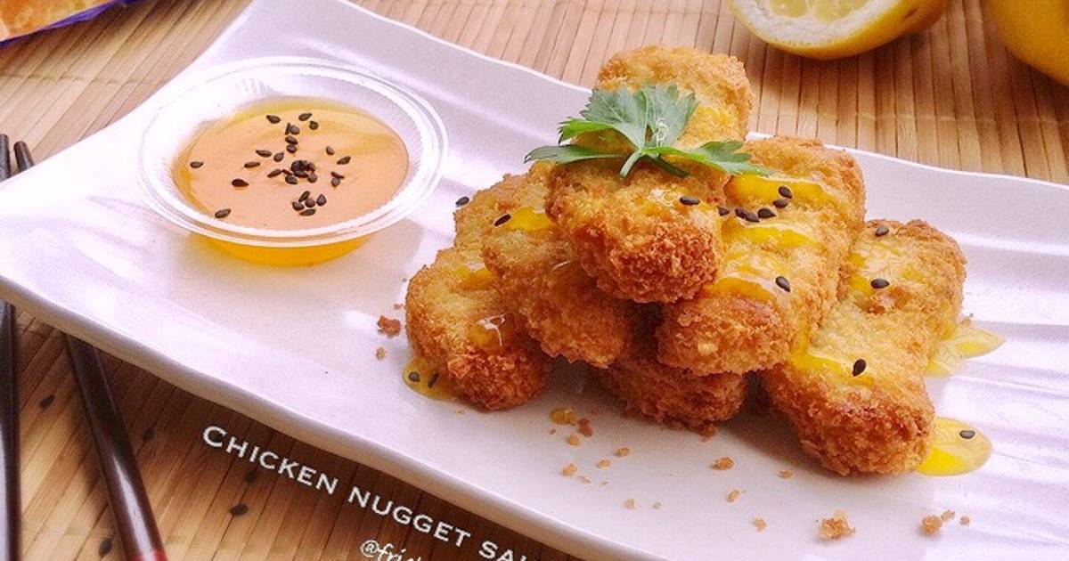 Resep Chicken nugget saus lemon oleh Frielingga Sit - Cookpad