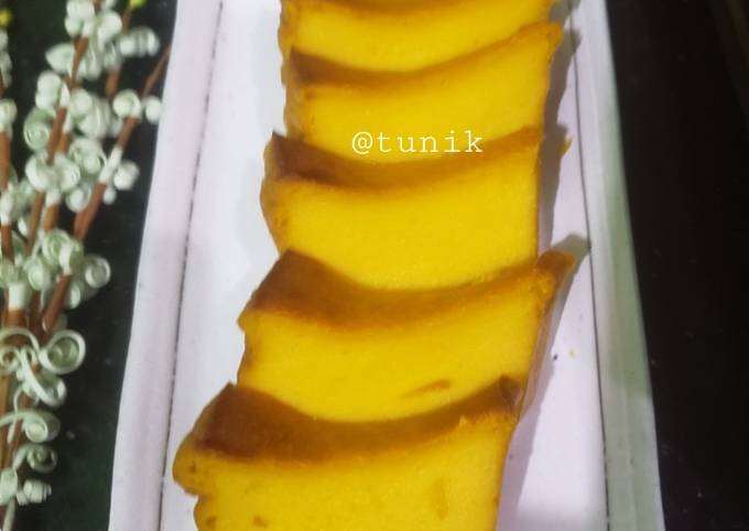 Resep Bolu Kojo Labu Kuning oleh tunik 🍀 - Cookpad