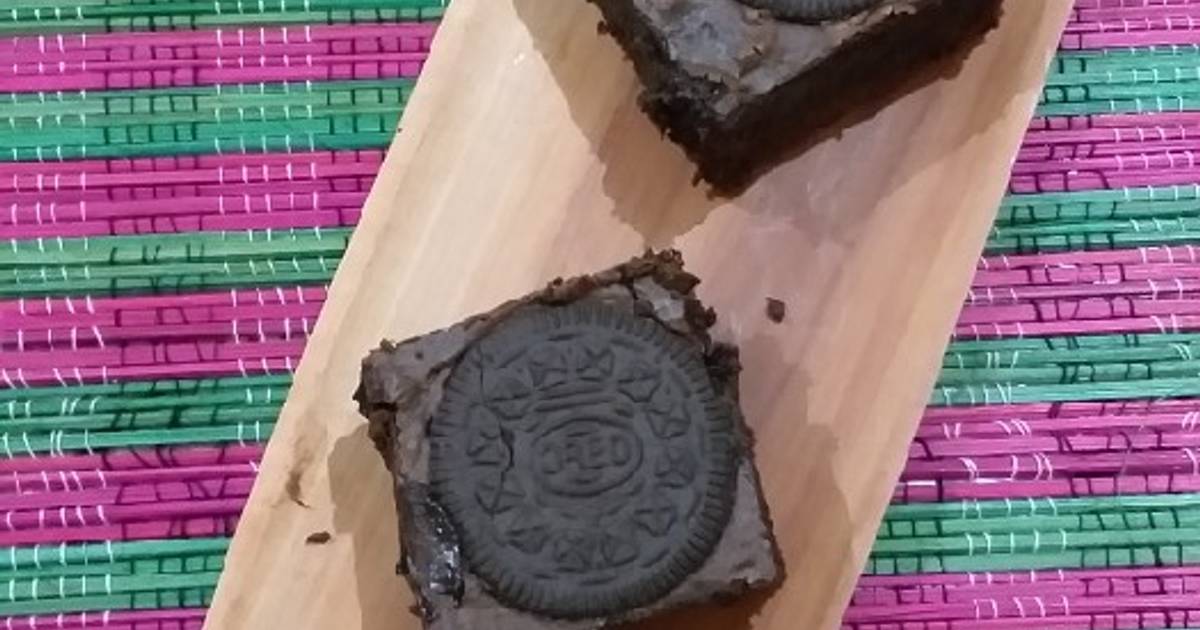 Resep Brownies Milo Oreo oleh yovira nasution - Cookpad