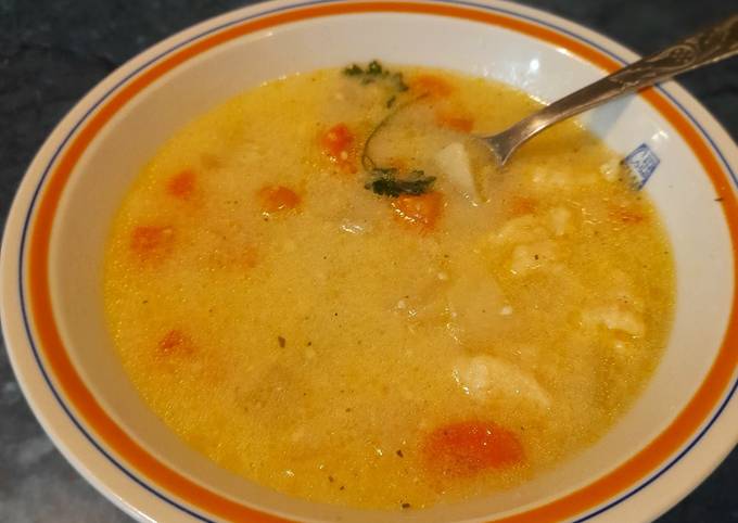 Karalábéleves galuskával | emeeme receptje - Cookpad receptek