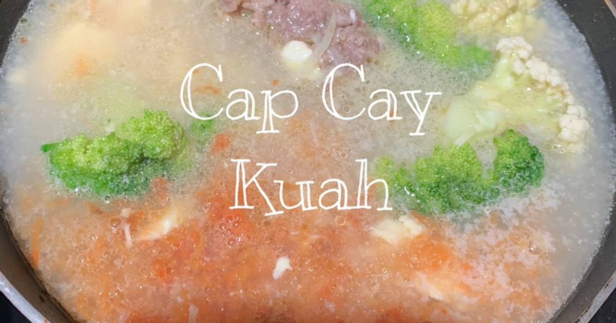 Resep Cap Cay Kuah (MPASI 8Mo+) oleh Pawon Mamii - Cookpad
