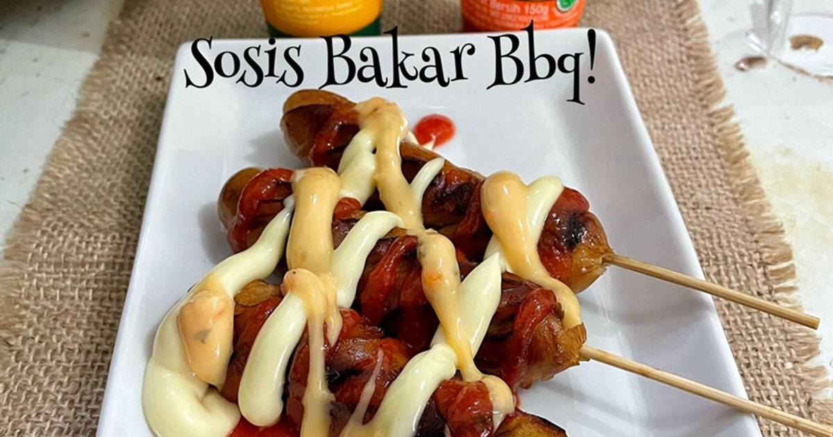 36 resep sosis bakar barbeque enak dan sederhana ala rumahan - Cookpad