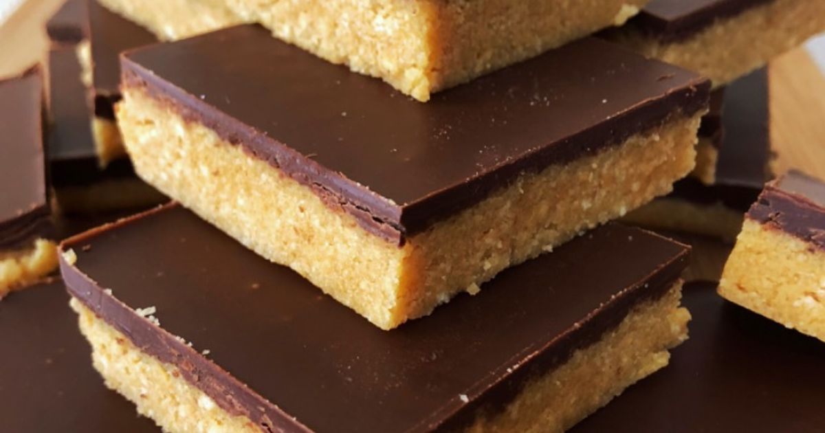 Resep Peanut Butter Slices oleh Nur Aini Kaan - Cookpad