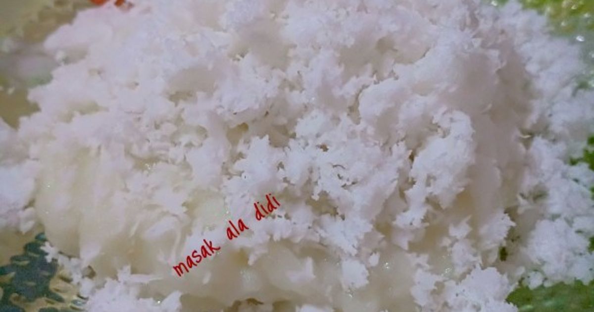 Resep Pulut Putih Ala Didi (Ketan Urap) oleh Deeyan Sweety Lasmana ...