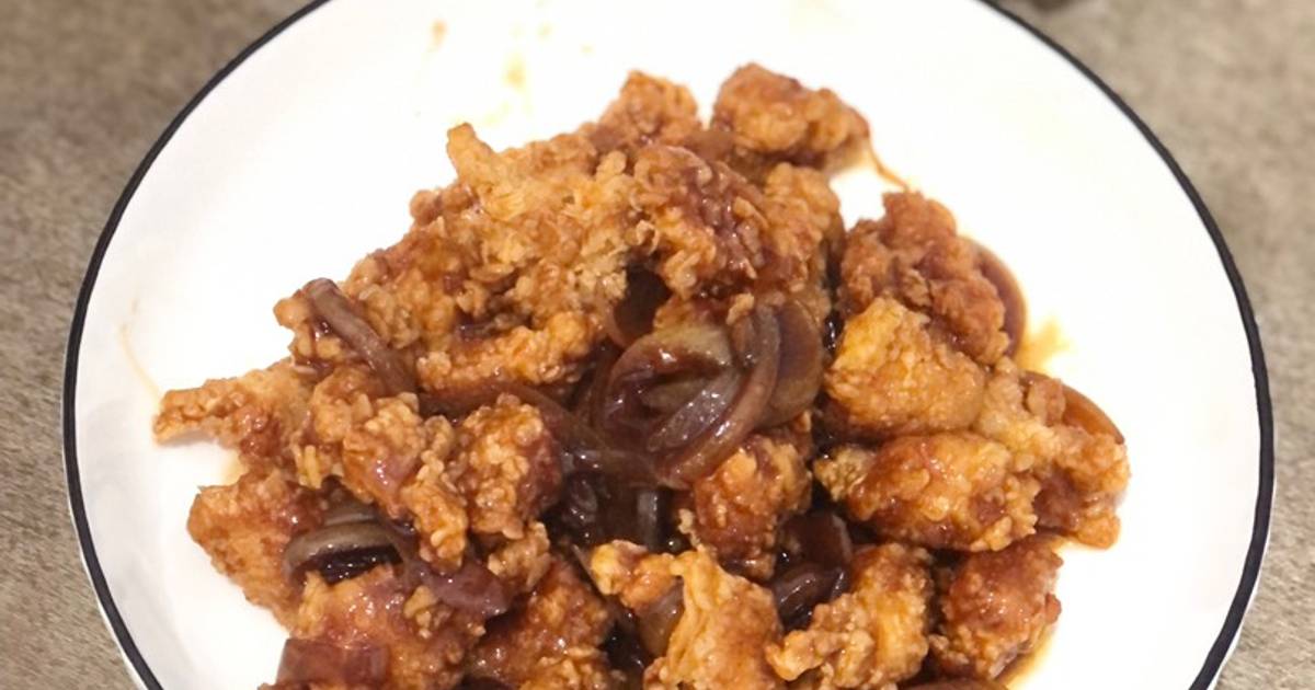 Resep Ayam saos mentega oleh R_cooking - Cookpad