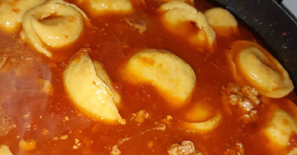 Capeletinis rellenos - 75 recetas caseras- Cookpad