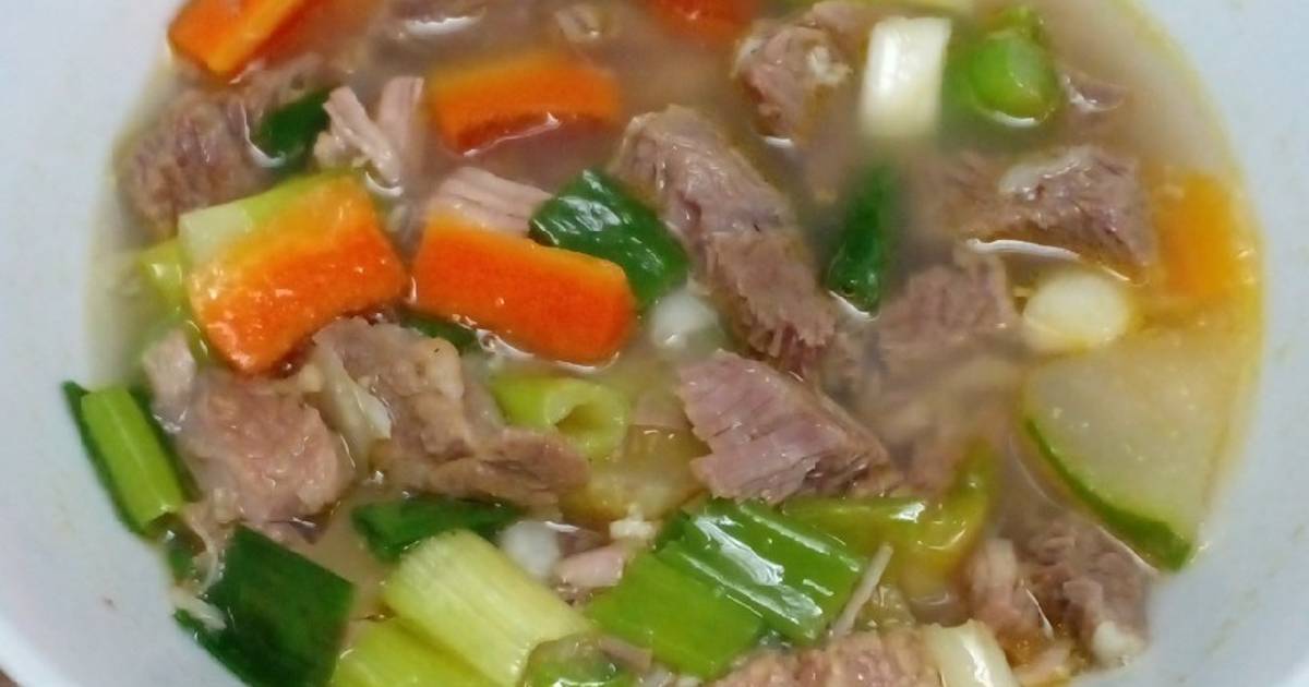Resep Sop Daging Sapi Sederhana oleh Amy Lean - Cookpad